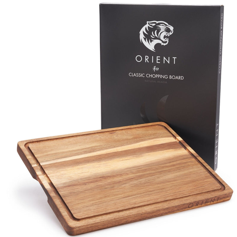 Acacia chopping board store